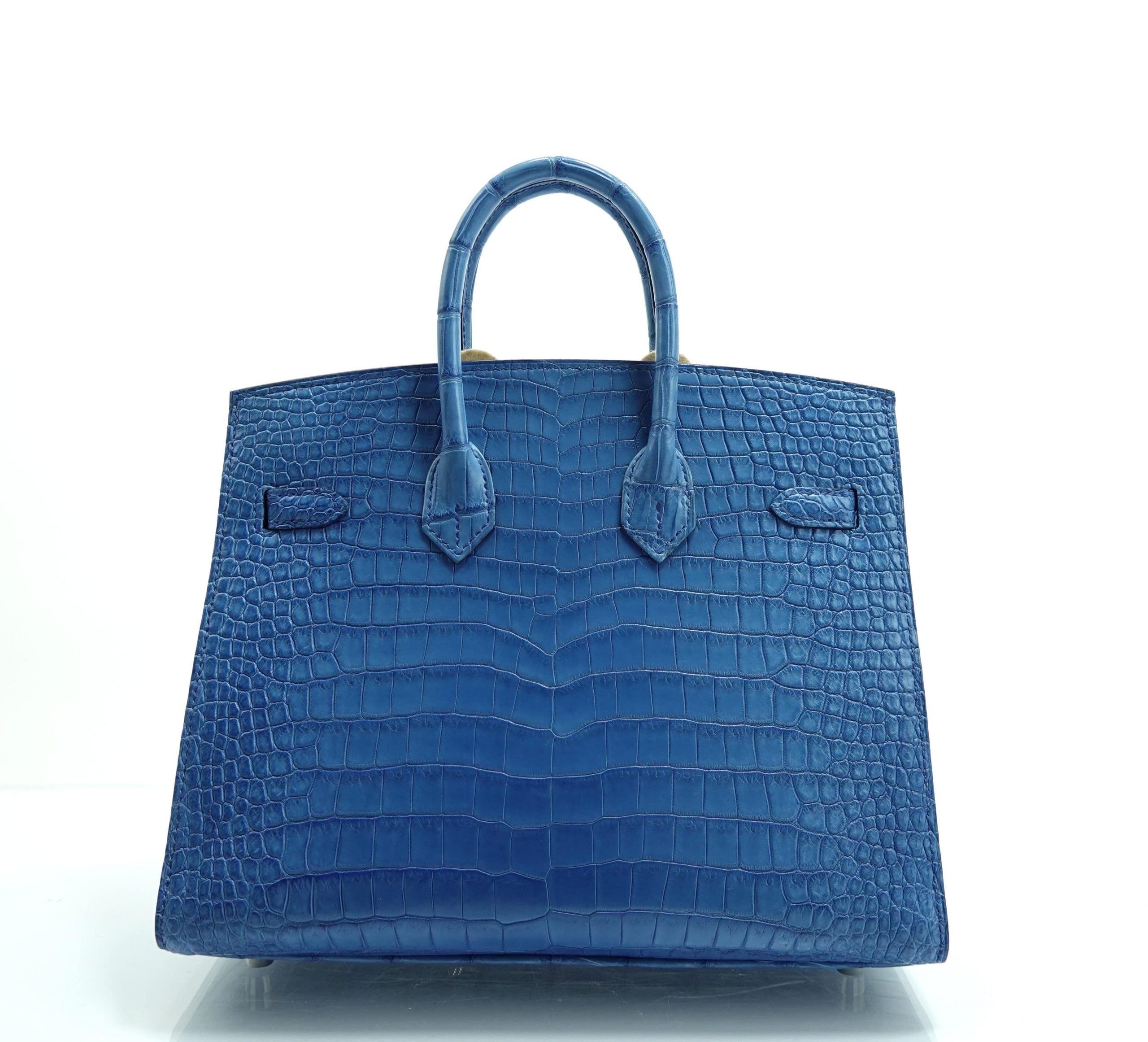 MCA Luxury Bags Hermès Birkin 25 Sellier Aizome Porosus Crocodile ...